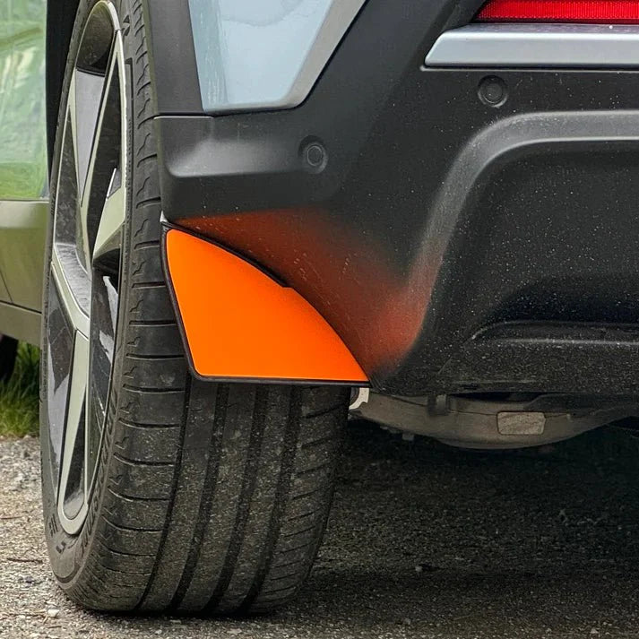 Mudflaps 2.1 with optional color inlay for Fisker Ocean – YURIK Accessories